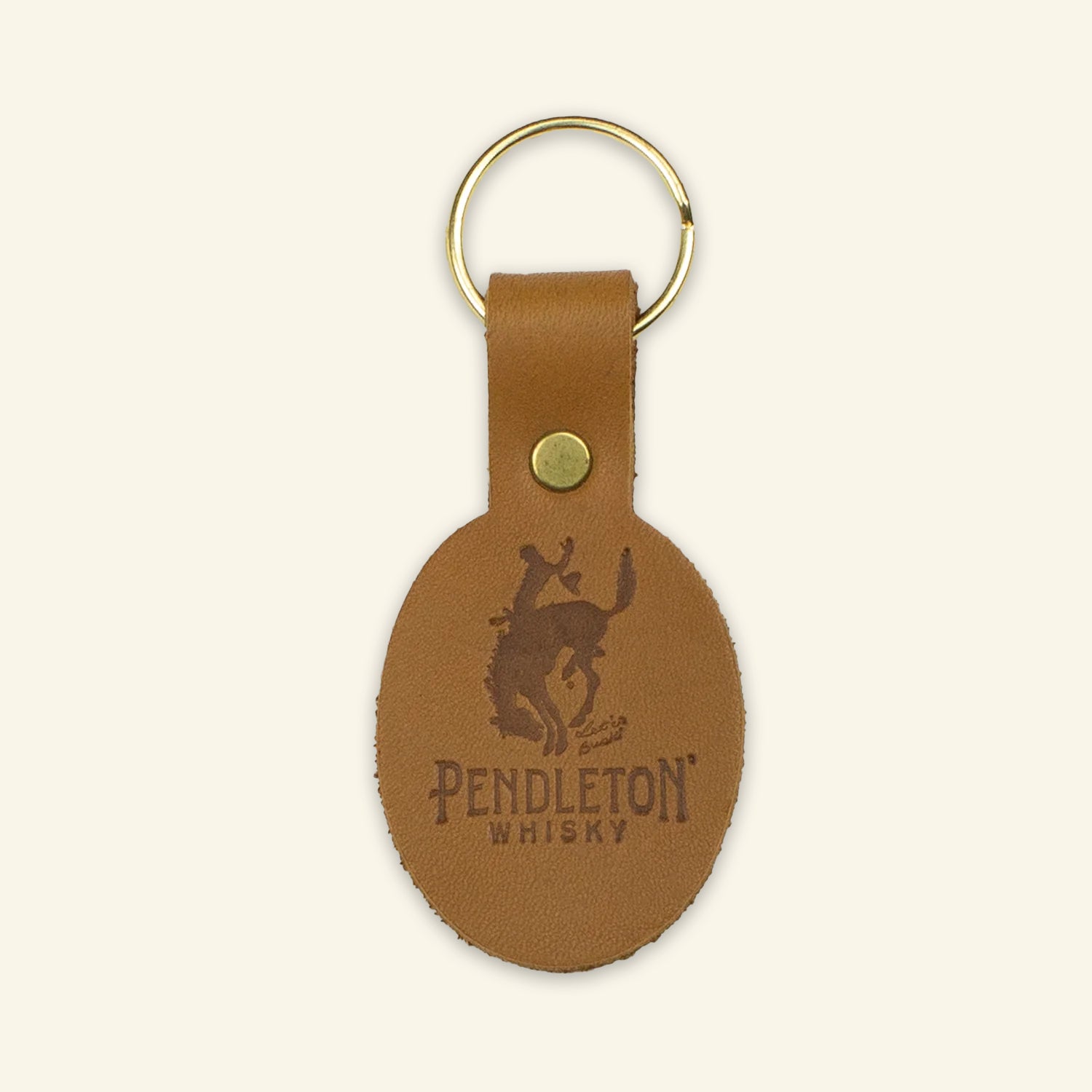Custom Oval Leather Keychain – Oowee Products